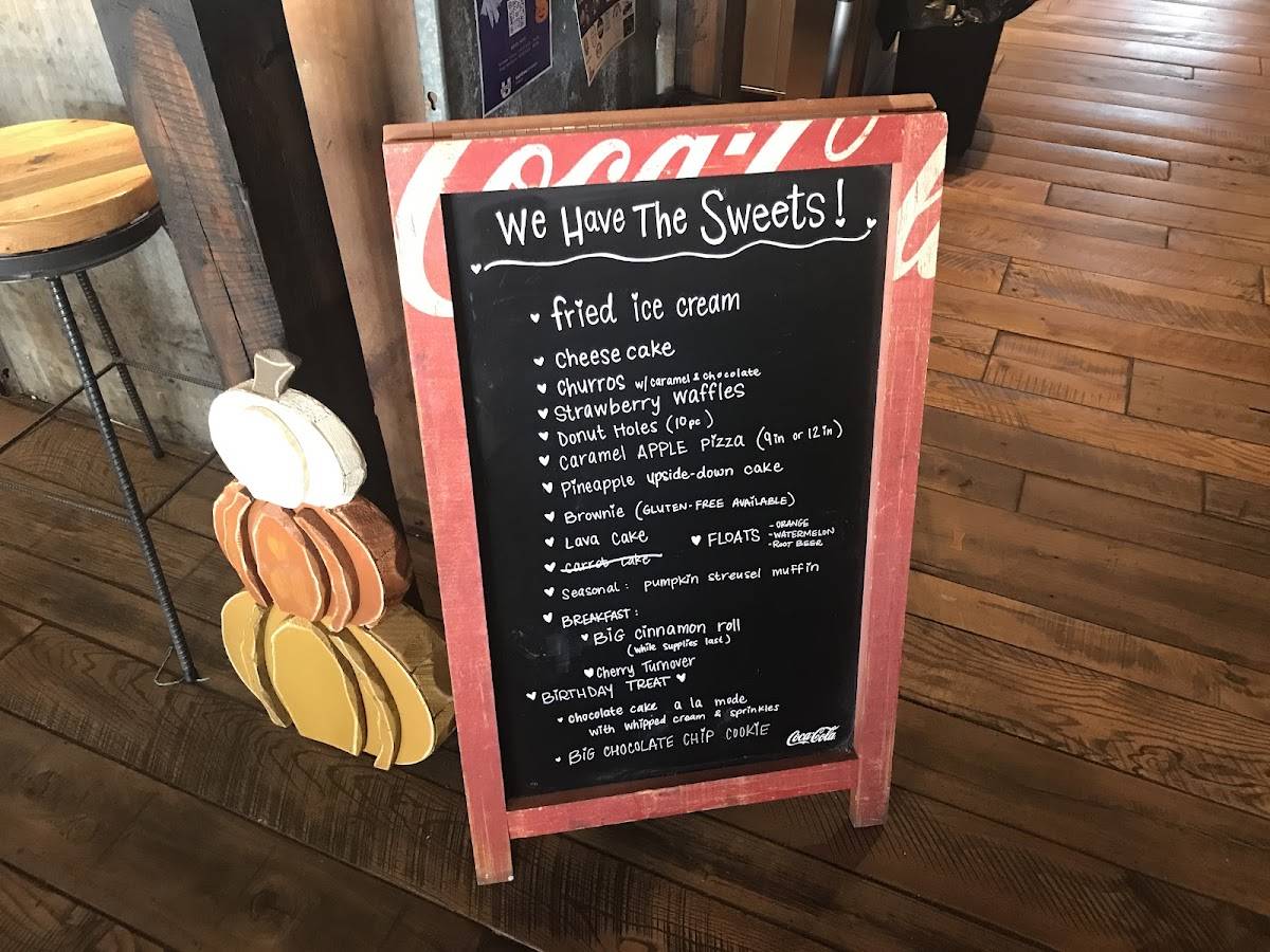 Menu at Club Mecca, Price