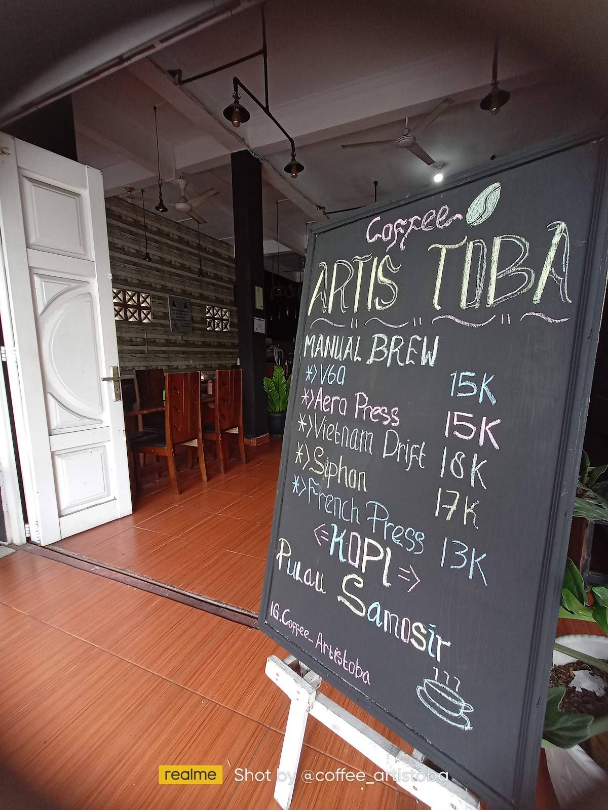 Menu at Coffee Artis Toba 2, Pematangsiantar