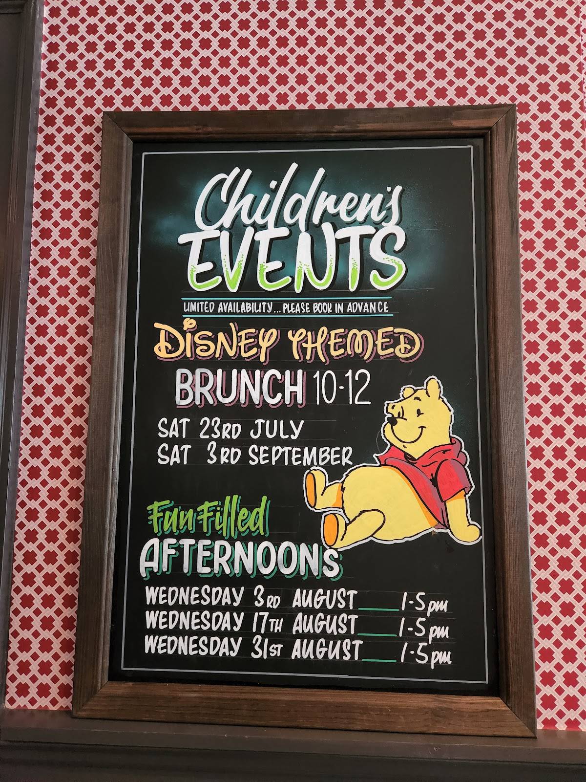 Menu at Command House pub & bar, Chatham