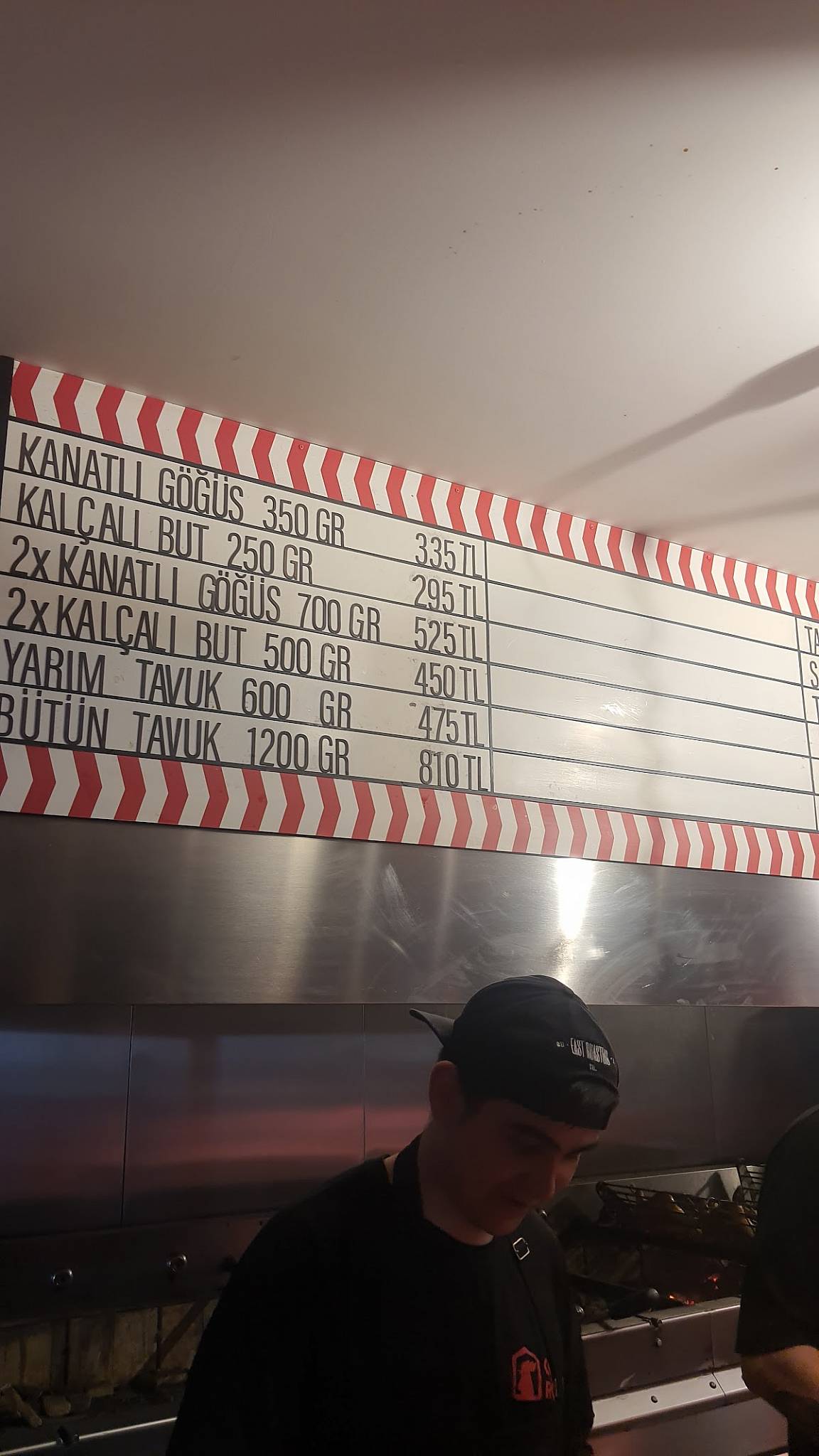 Menu at Coq Rôti, Istanbul, Şair Leyla Sk. No:9 D:1