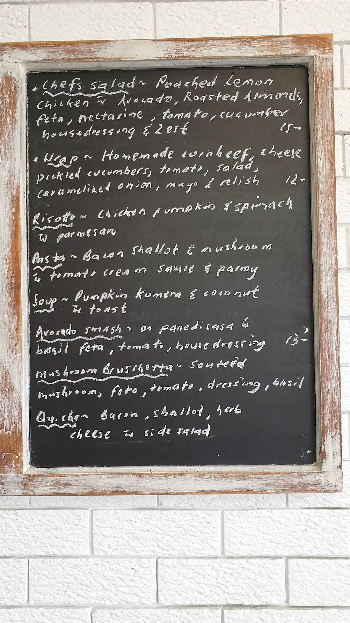 Menu at Crust & Crumb cafe, Jamberoo, Unit 2/22 Allowrie St