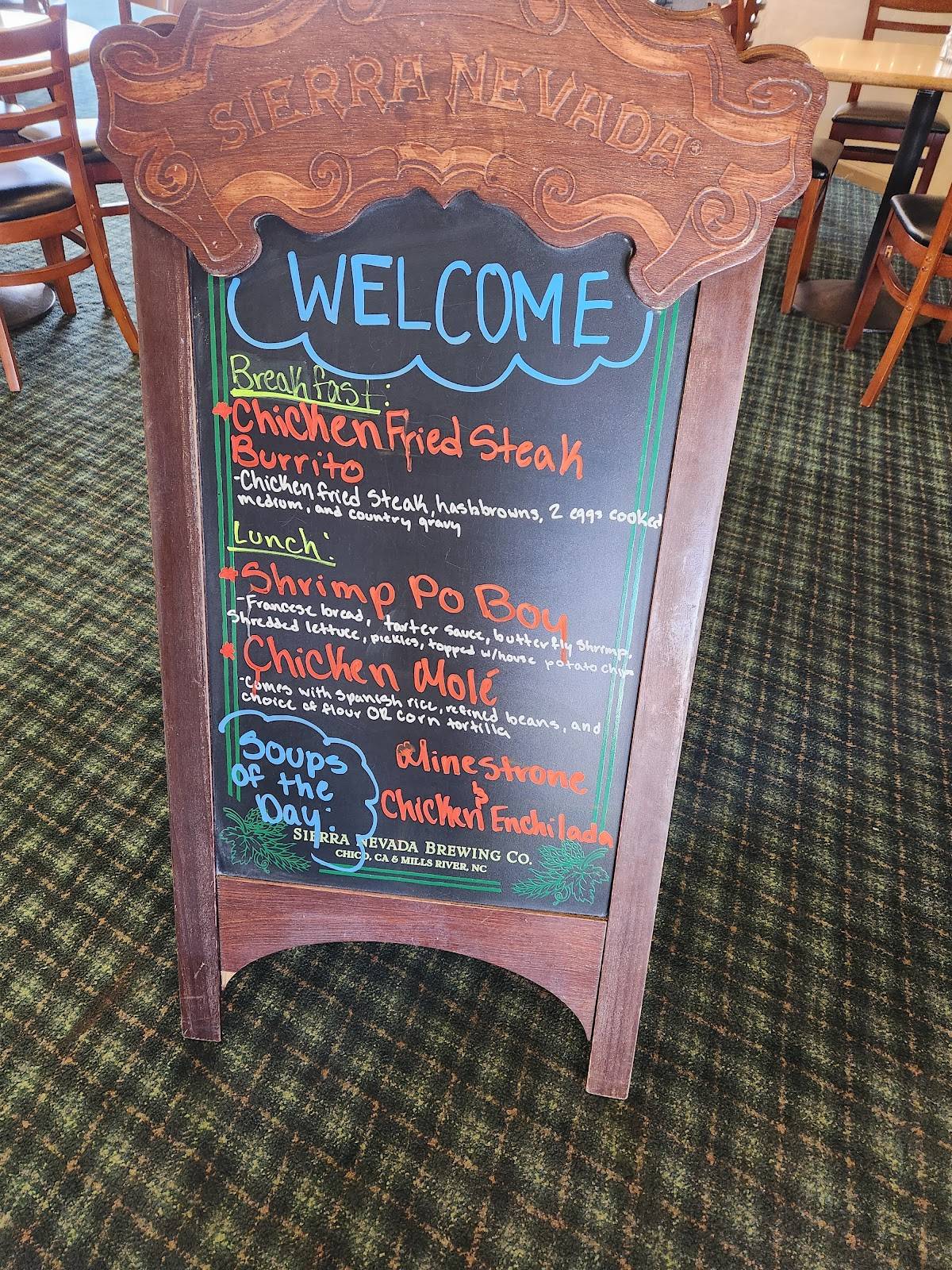 Menu at Cypress Bar & Grill, Watsonville