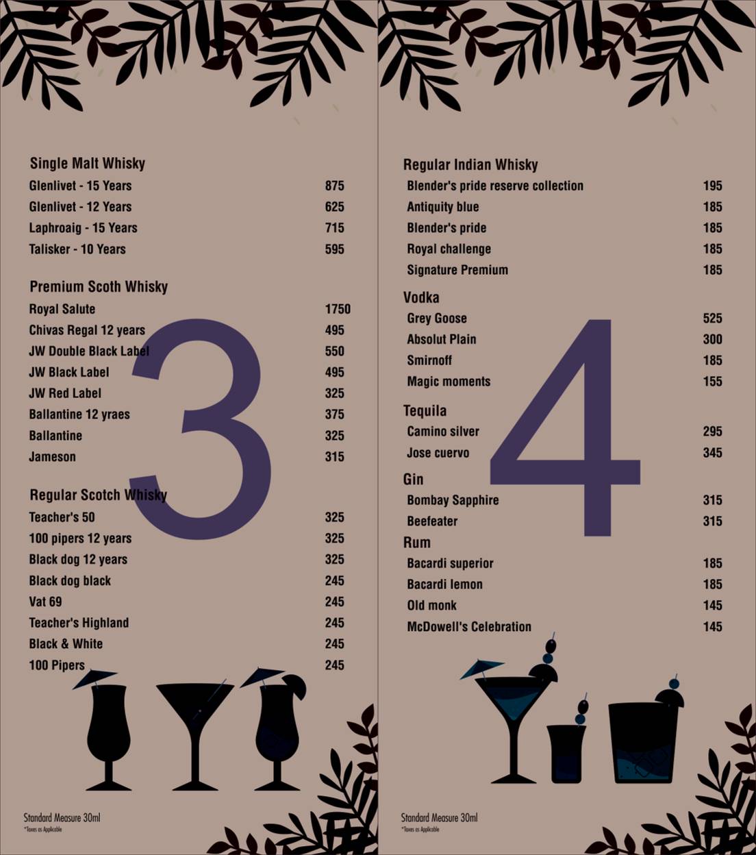 Menu at D3 Kitchen & Bar, Dhanbad