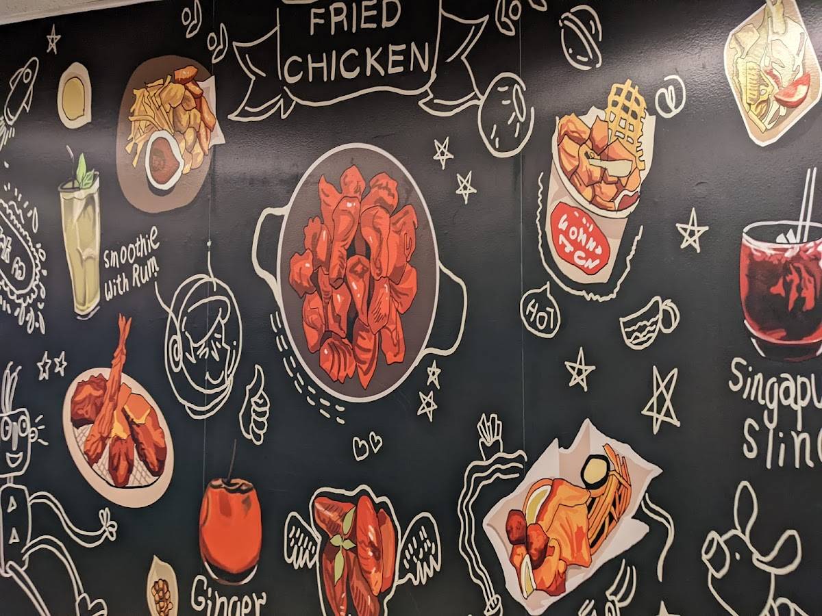 Menu at DAK Korean Fried Chicken restaurant, Warren