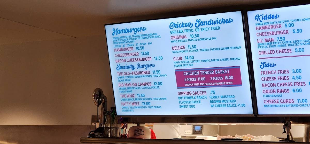 Menu at Dairyland Old-Fashioned Frozen Custard & Hamburgers restaurant ...
