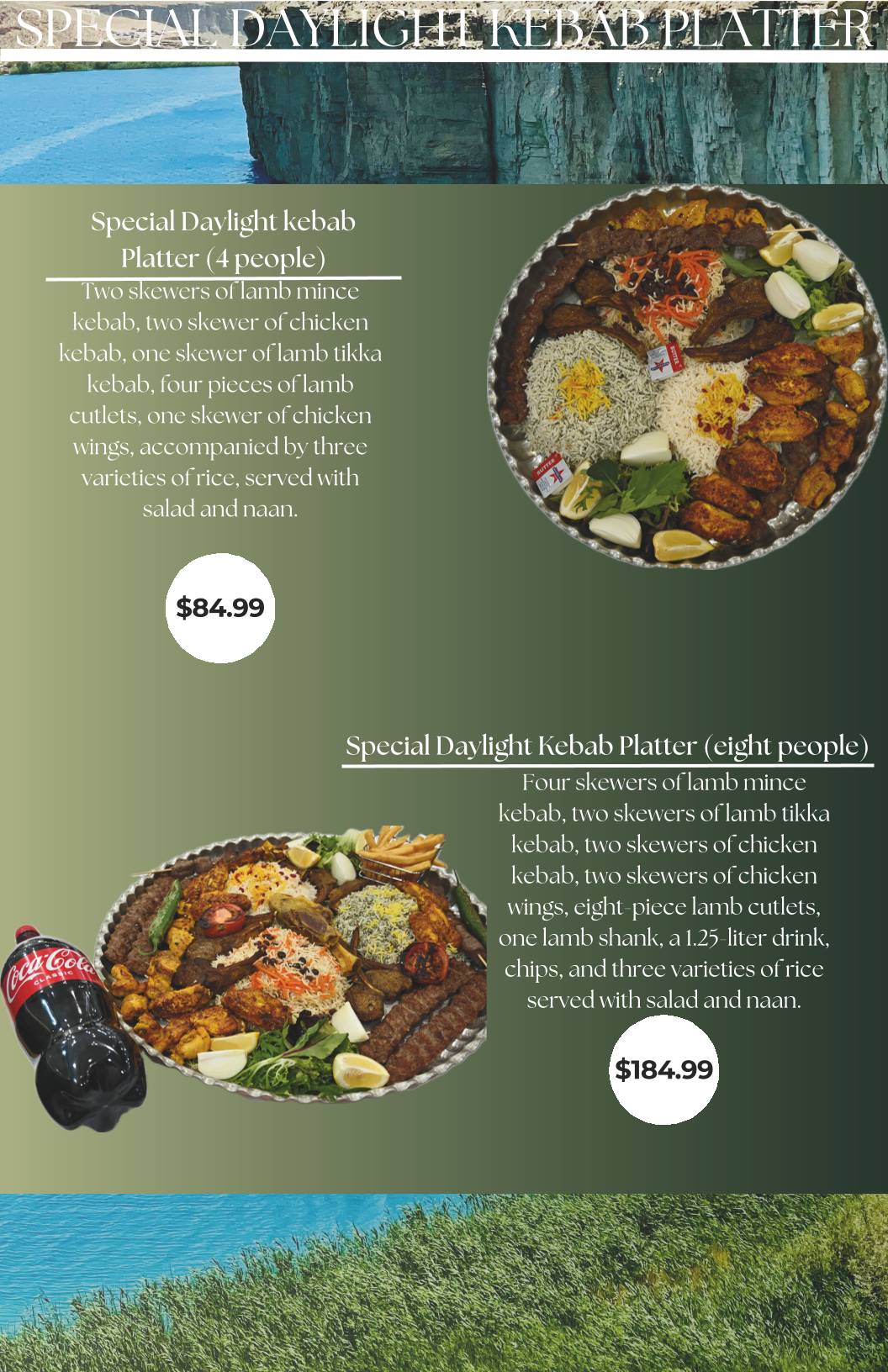 Menu at Daylight Restaurant, Dandenong