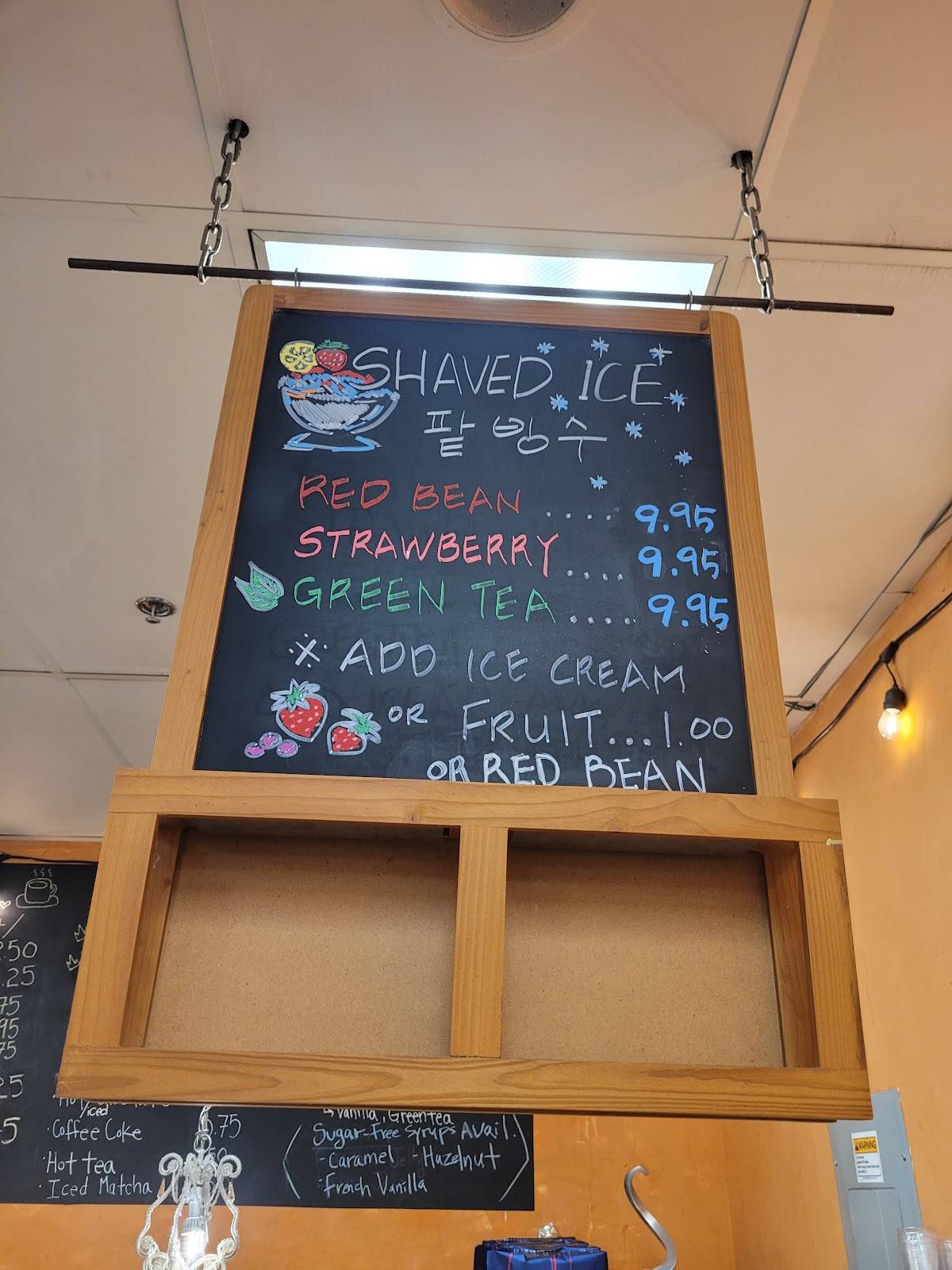 Menu at Crown Bakery, Las Vegas