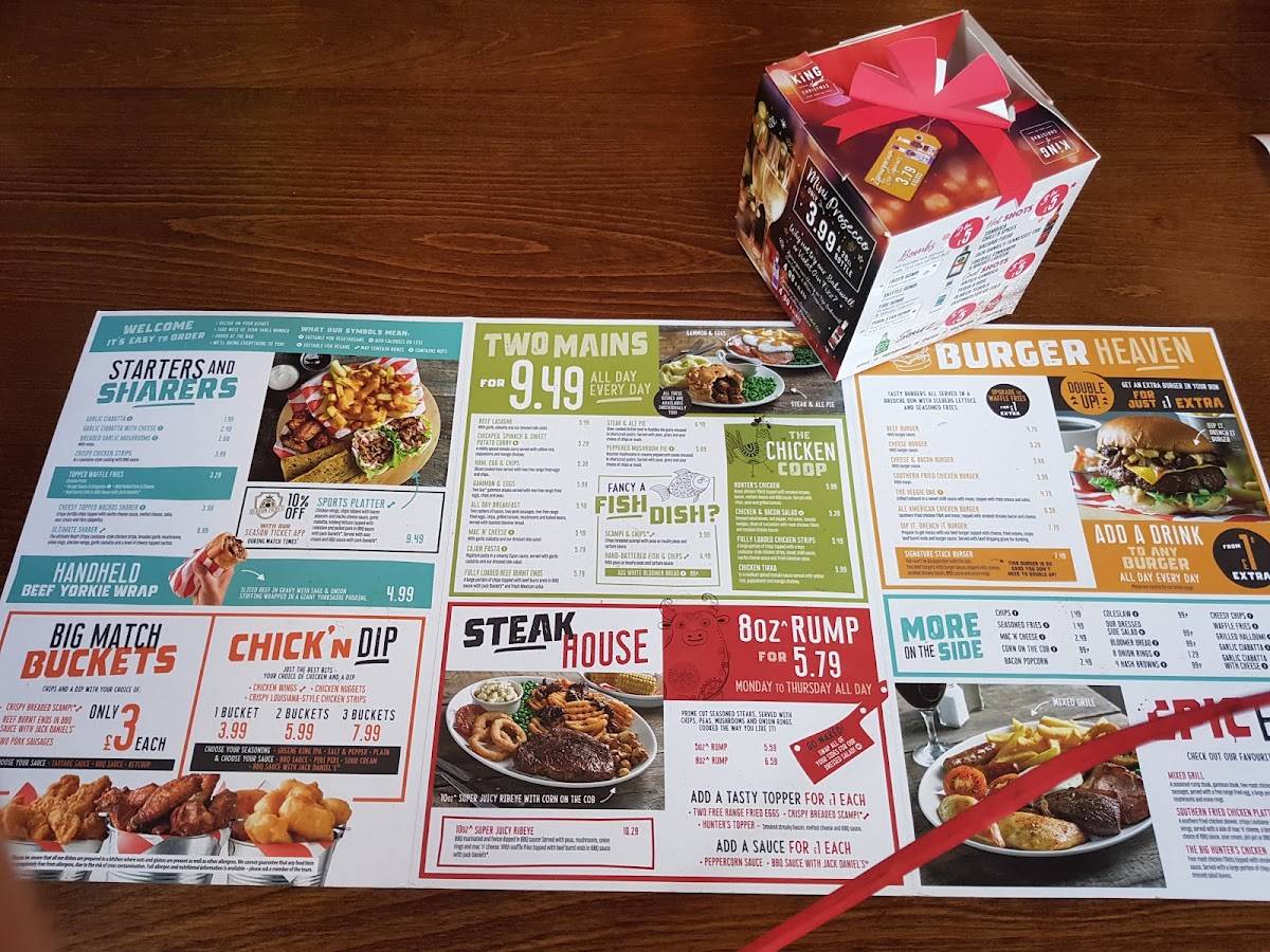 Menu at Devonshire Arms pub & bar, Sheffield, 405 Herries Rd