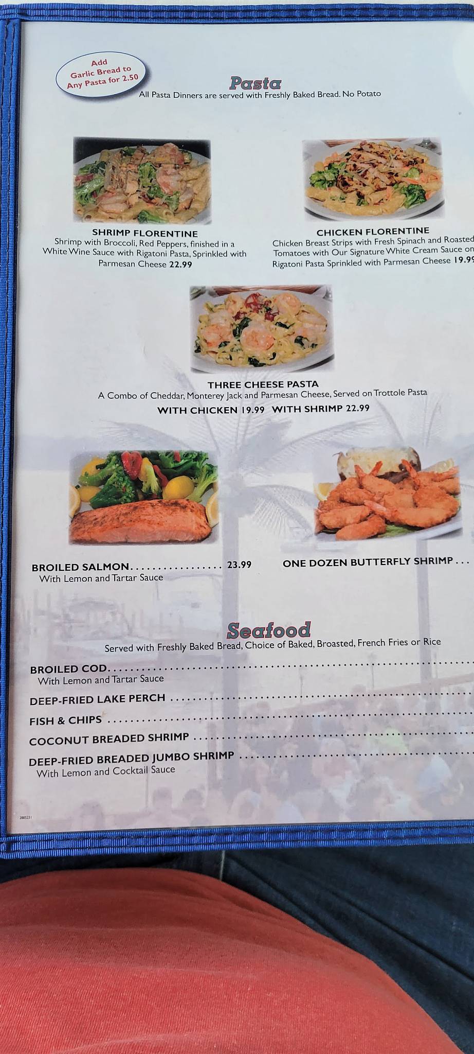 Menu at Dockers Restaurant, Fox Lake, Fox Lake