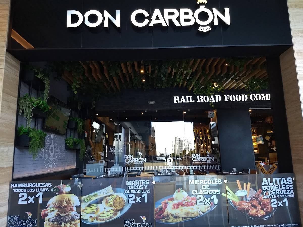 Carta del restaurante Don Carbón Guadalajara (Midtown), Guadalajara, Av ...