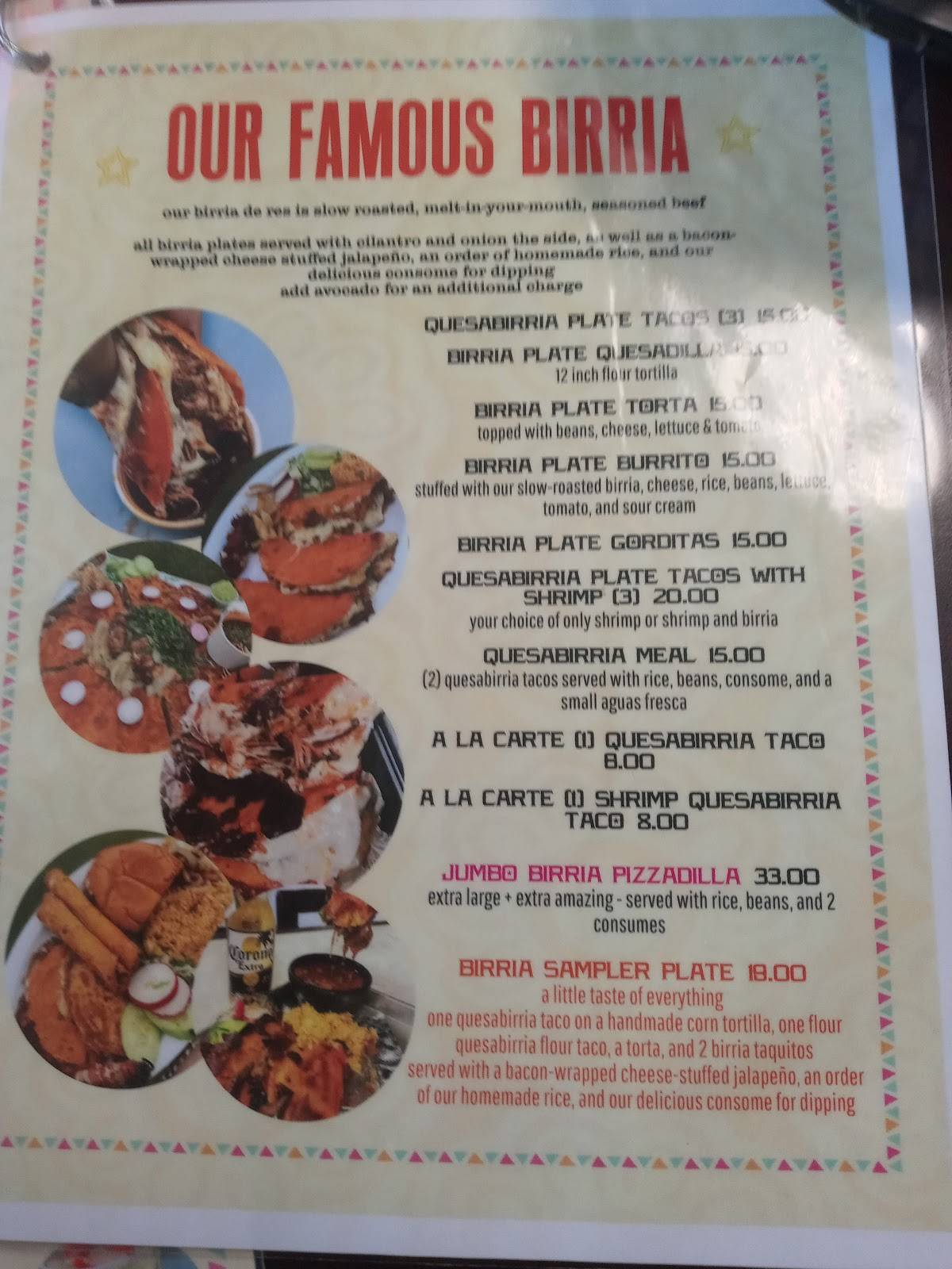 Menu at Doña Leti’s pub & bar, Houston, S Post Oak Rd Suite E