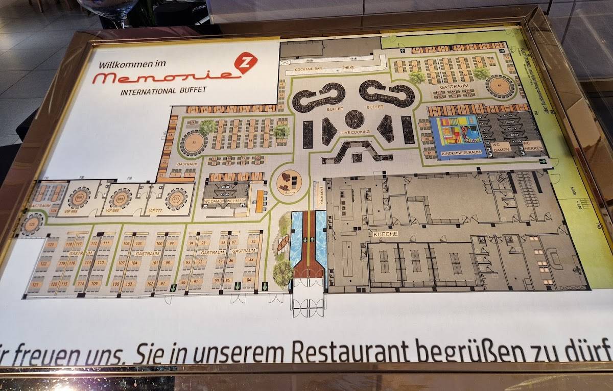 Speisekarte von MemorieZ restaurant, Dortmund