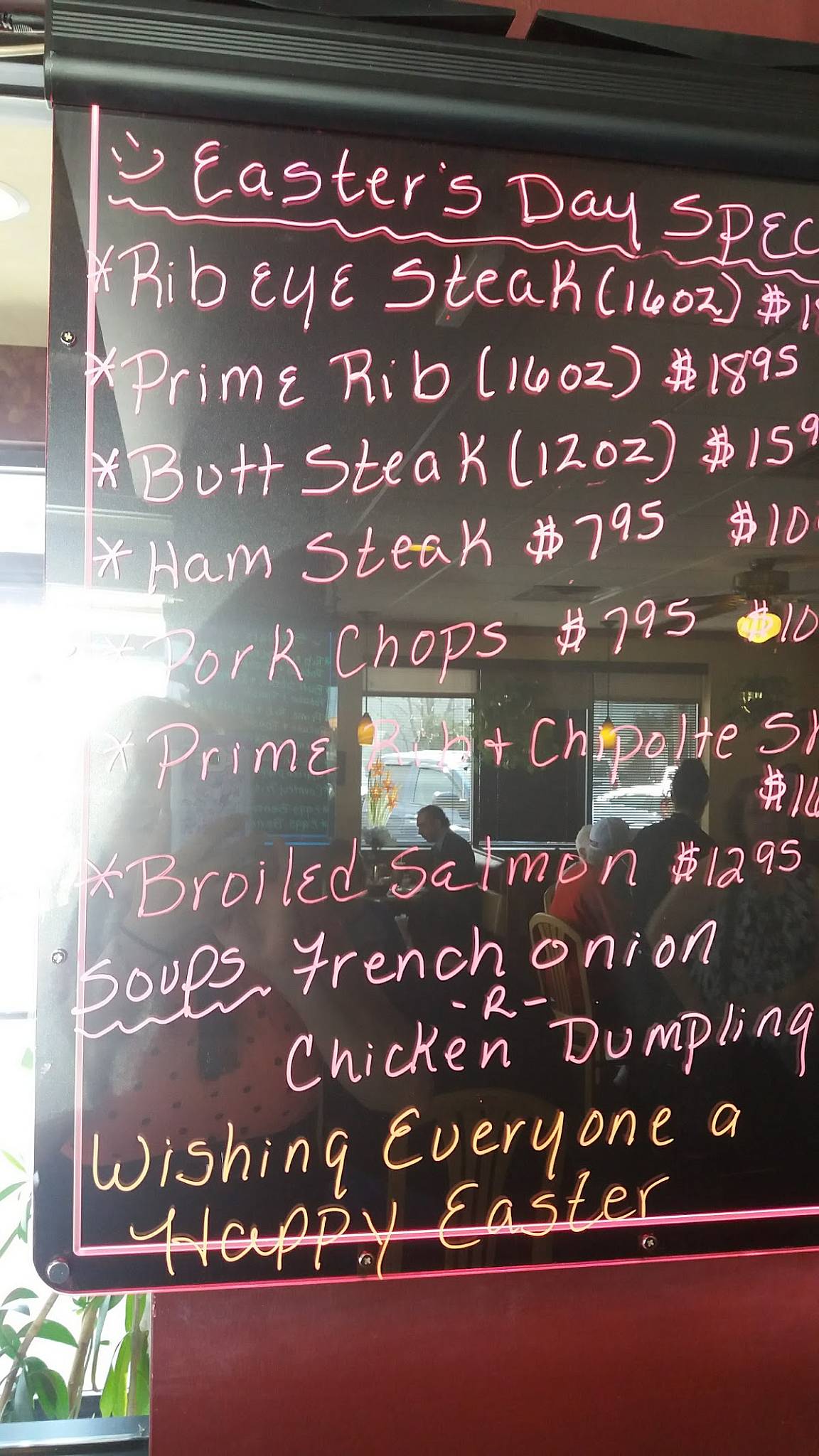Menu at Eagle Inn Family Restaurant, Janesville