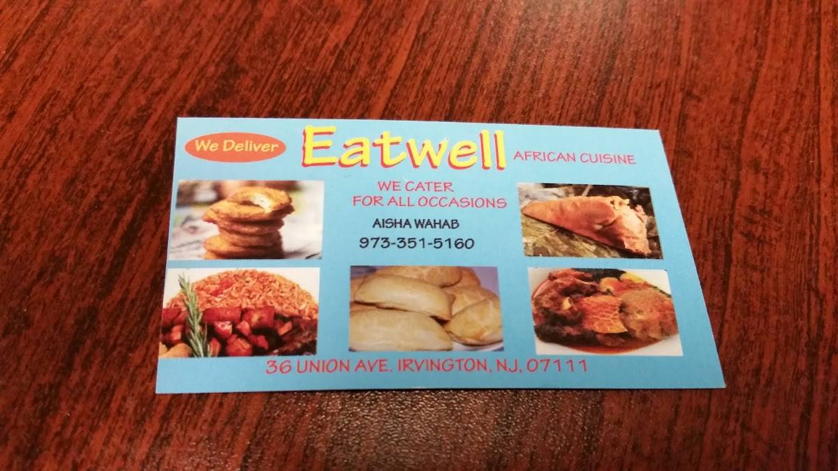 Carta del restaurante Eatwell African Cuisine, Irvington