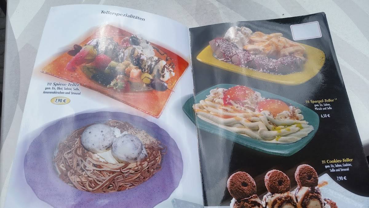 Speisekarte von Eis-Cafe La Casa Del Gelato, Olpe
