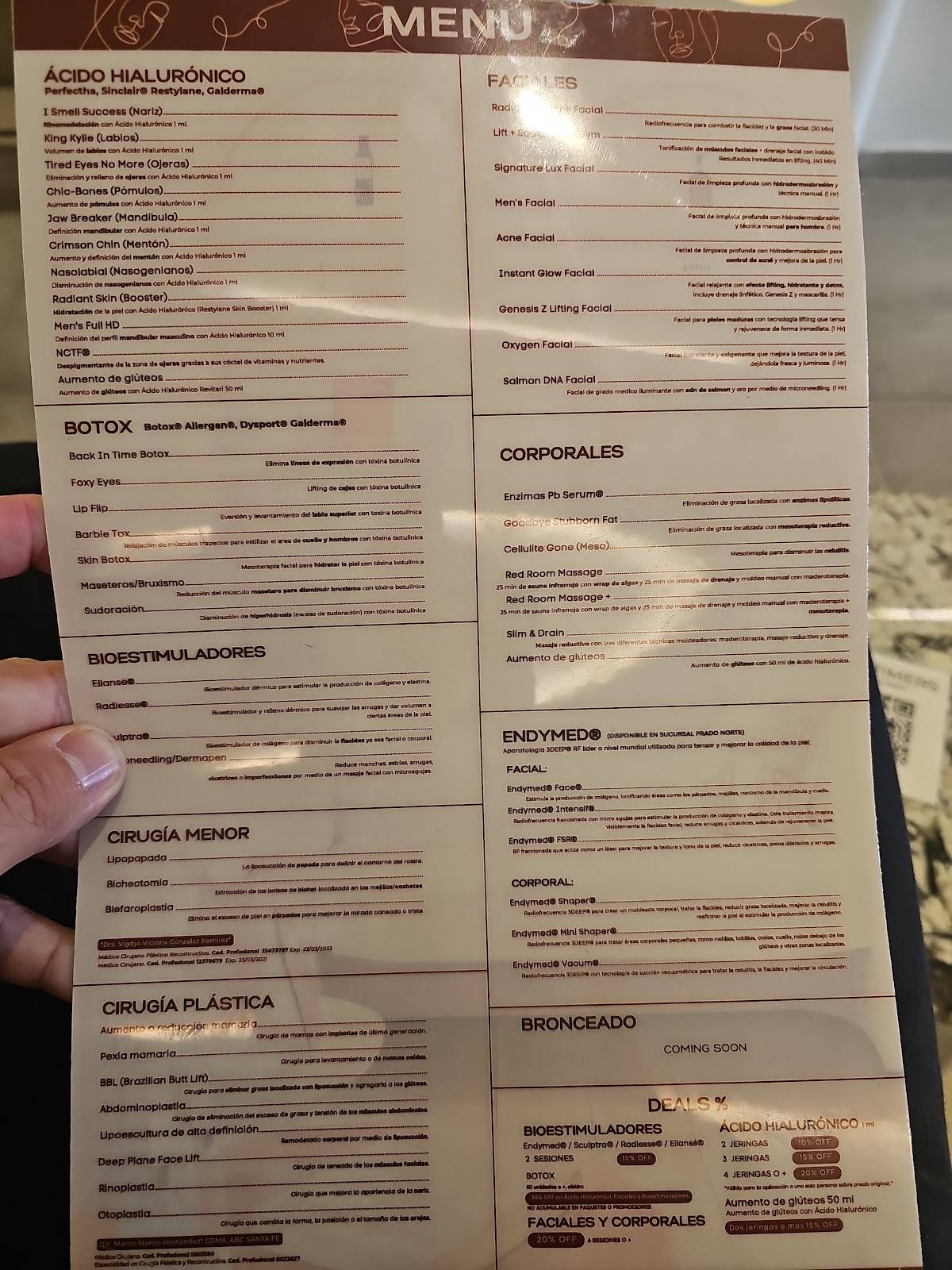 Carta de Restaurante El Cardenal, Ciudad de México, Palma #23 Centro ...