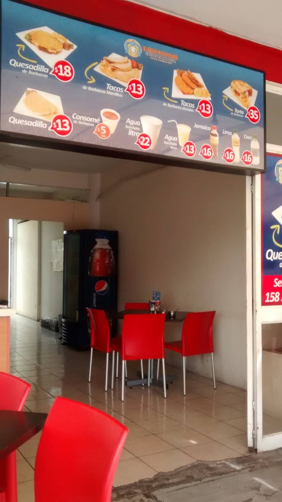 Carta del restaurante El Cesar del los Tacos, Colima, Av. Carranza 1623