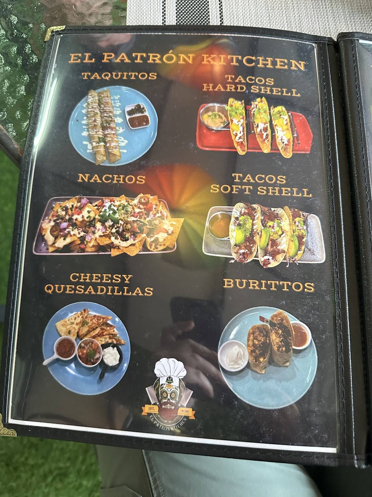 Carta del restaurante El Patrón Kitchen, Hua Hin