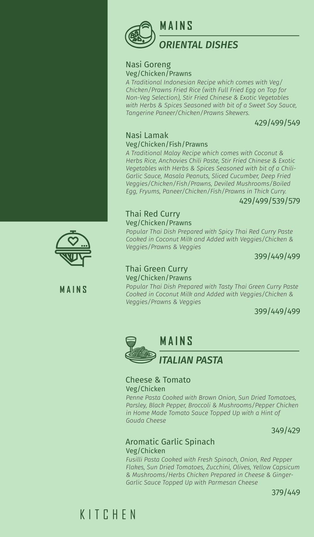 Menu at Elysian: The Bistro Lounge, Vadodara