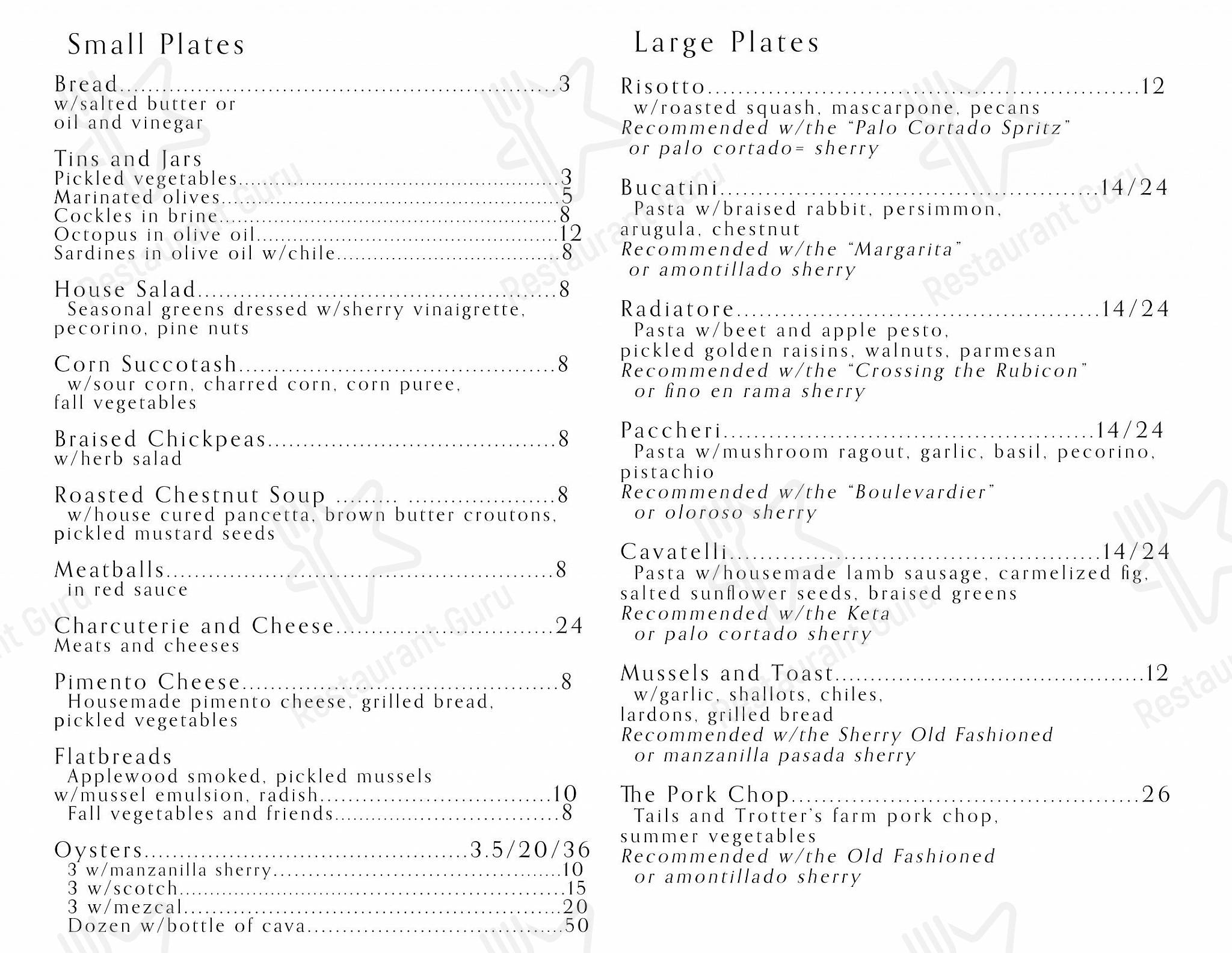 Menu at En Rama pub & bar, Tacoma