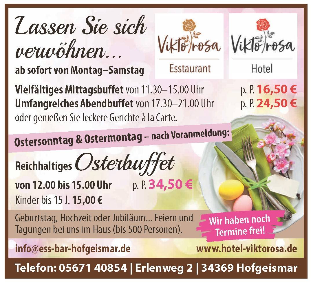 Speisekarte von Ess-Bar & Catering Hofgeismar, Hofgeismar