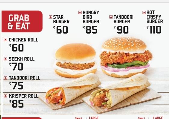 Menu at FIVE STAR CHICKEN KOLI HUT, Tiruvallur