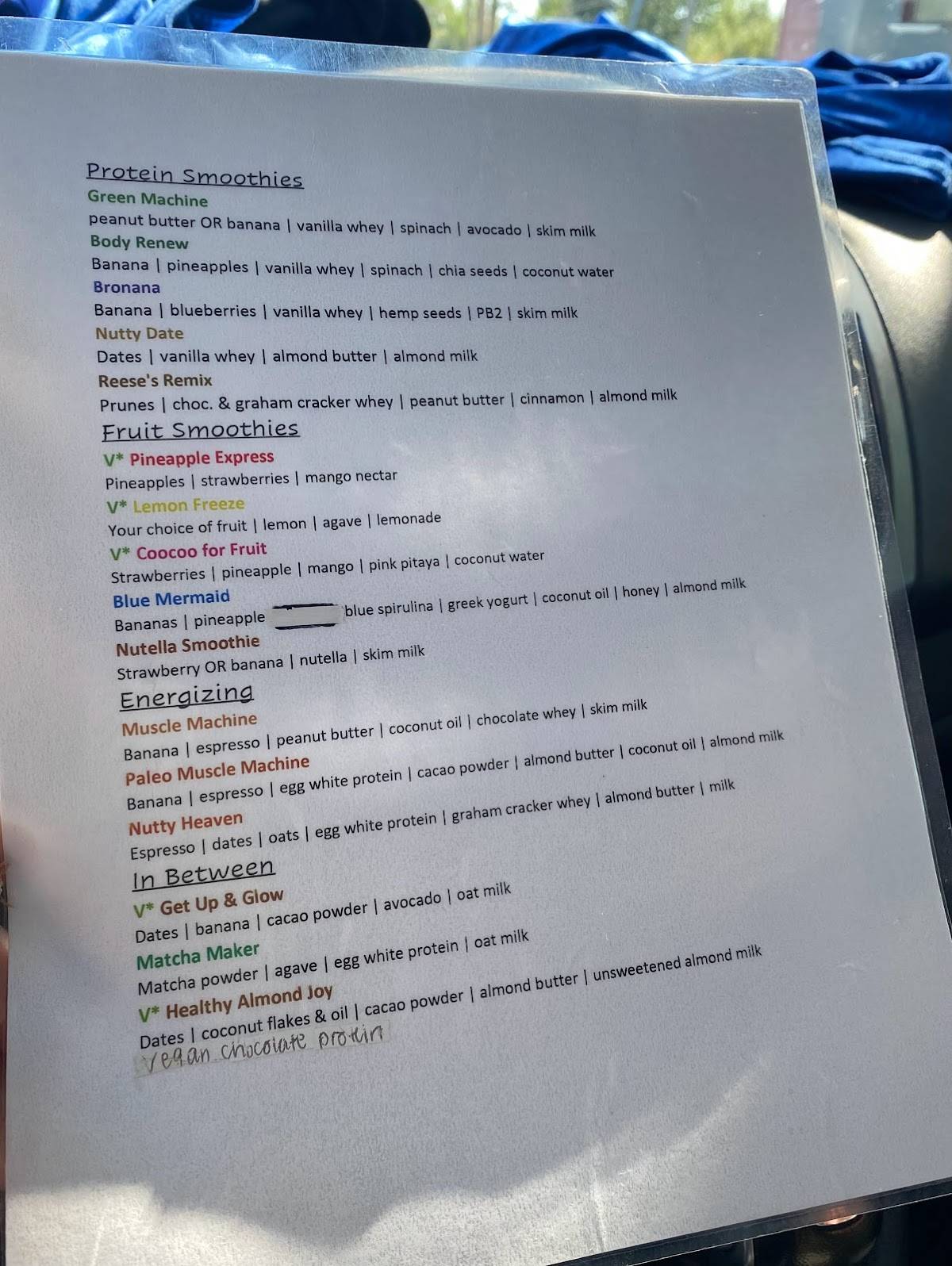 Menu at Fits pub & bar, Anchorage