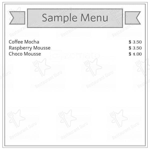 Menu at Flavor's Patisserie Belmore desserts, Belmore