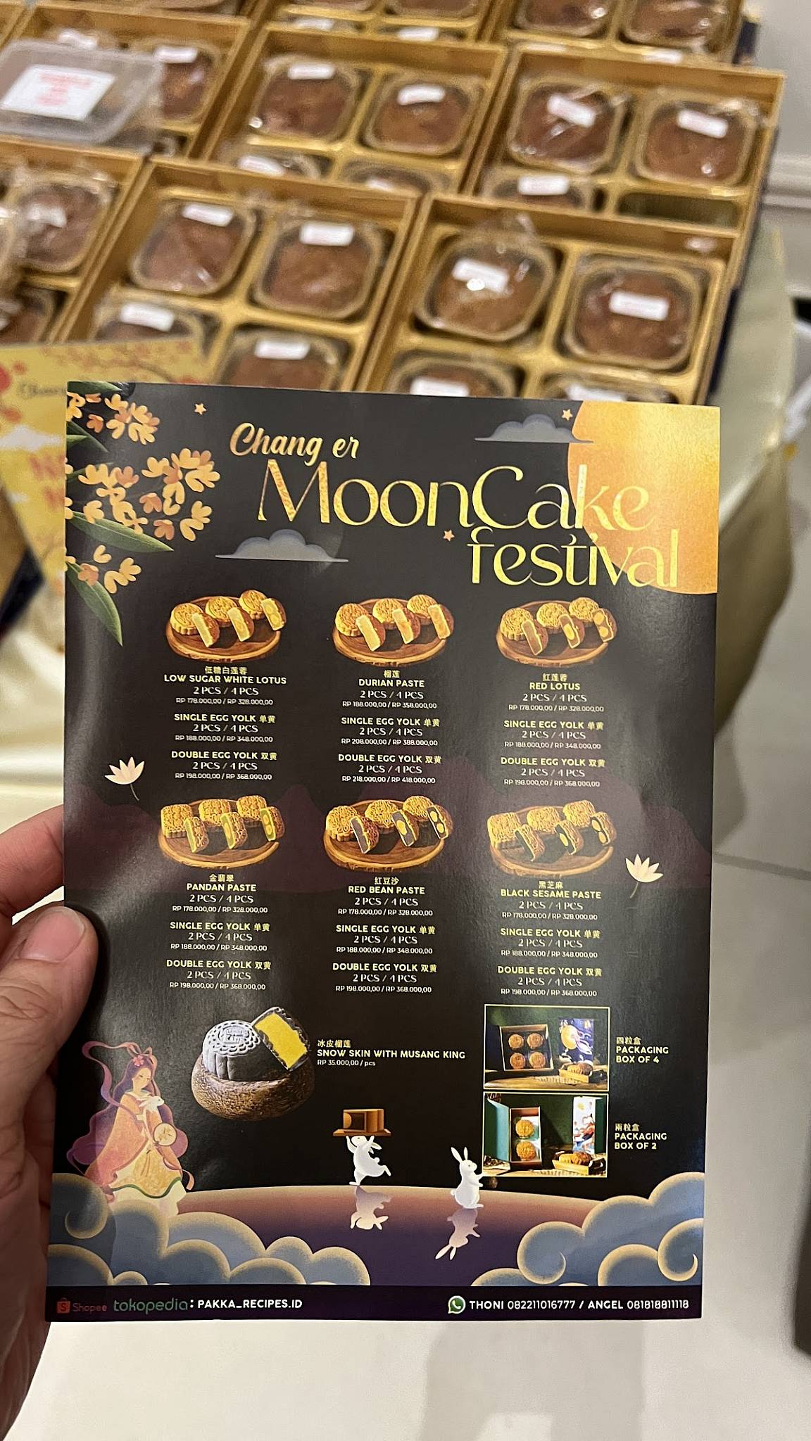 Menu at Foo Heng Hongkong Dimsum Puri Mansion restaurant, West Jakarta