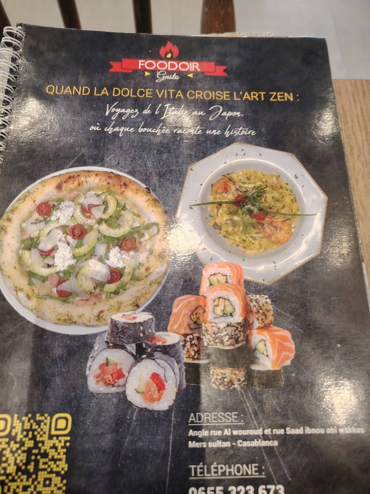 Menu au Foodoir Gusto restaurant, Casablanca