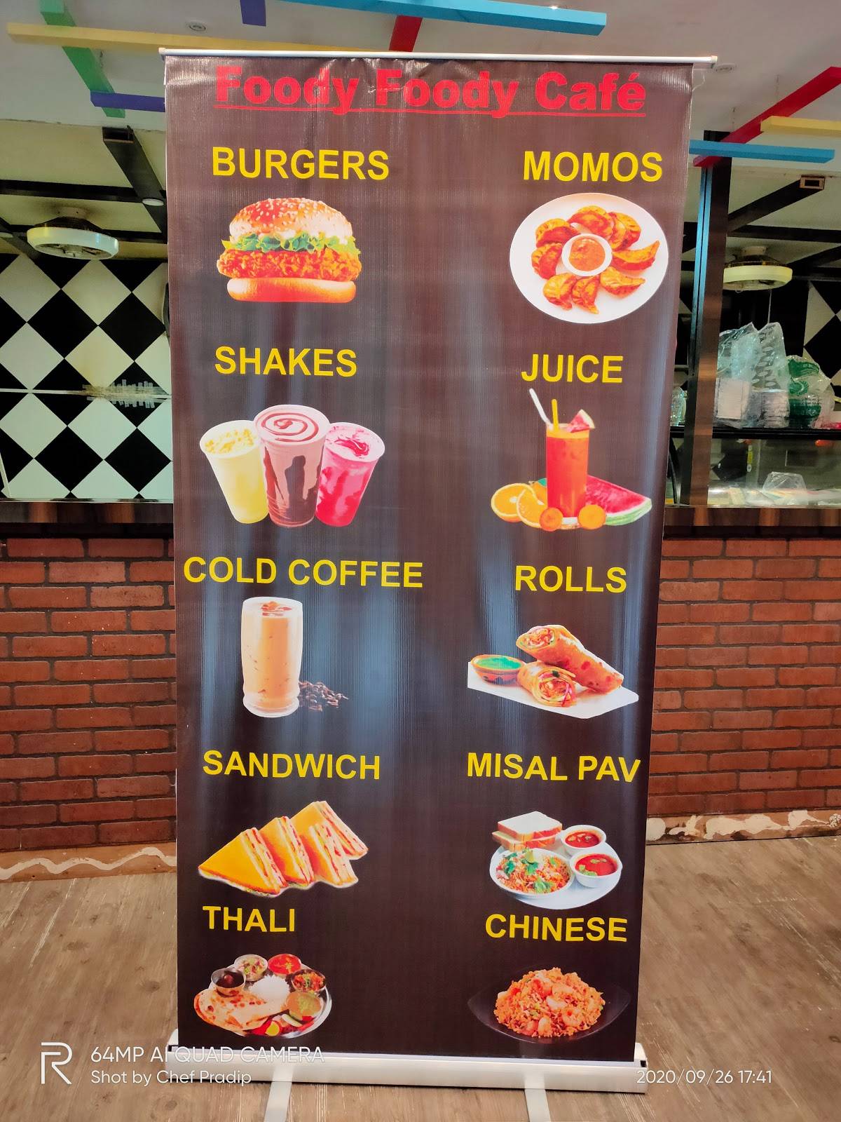 Menu at Foody Foody Cafe, Pune