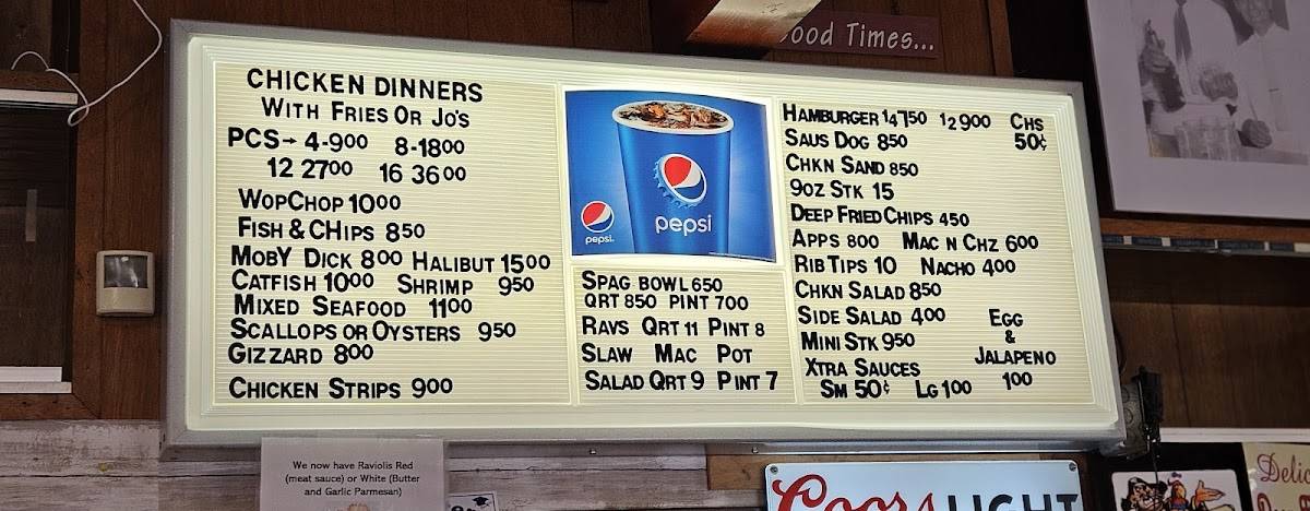 Menu at Freeway Tavern pub & bar, Butte