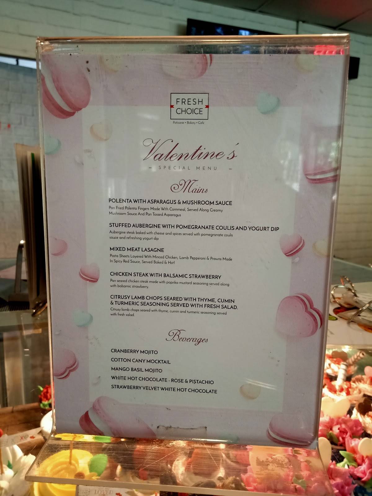 Menu at Fresh choice - Bakery & Cafe, Visakhapatnam, P8G8+3WQ