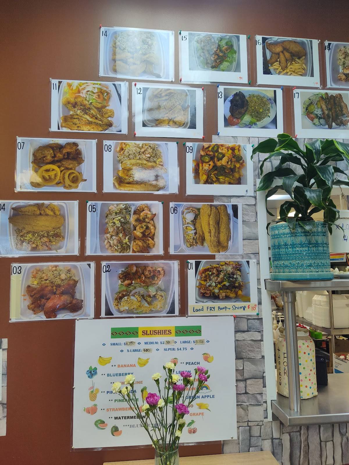 Menu at GG Burger N More restaurant, Houston, Martin Luther King Blvd #3