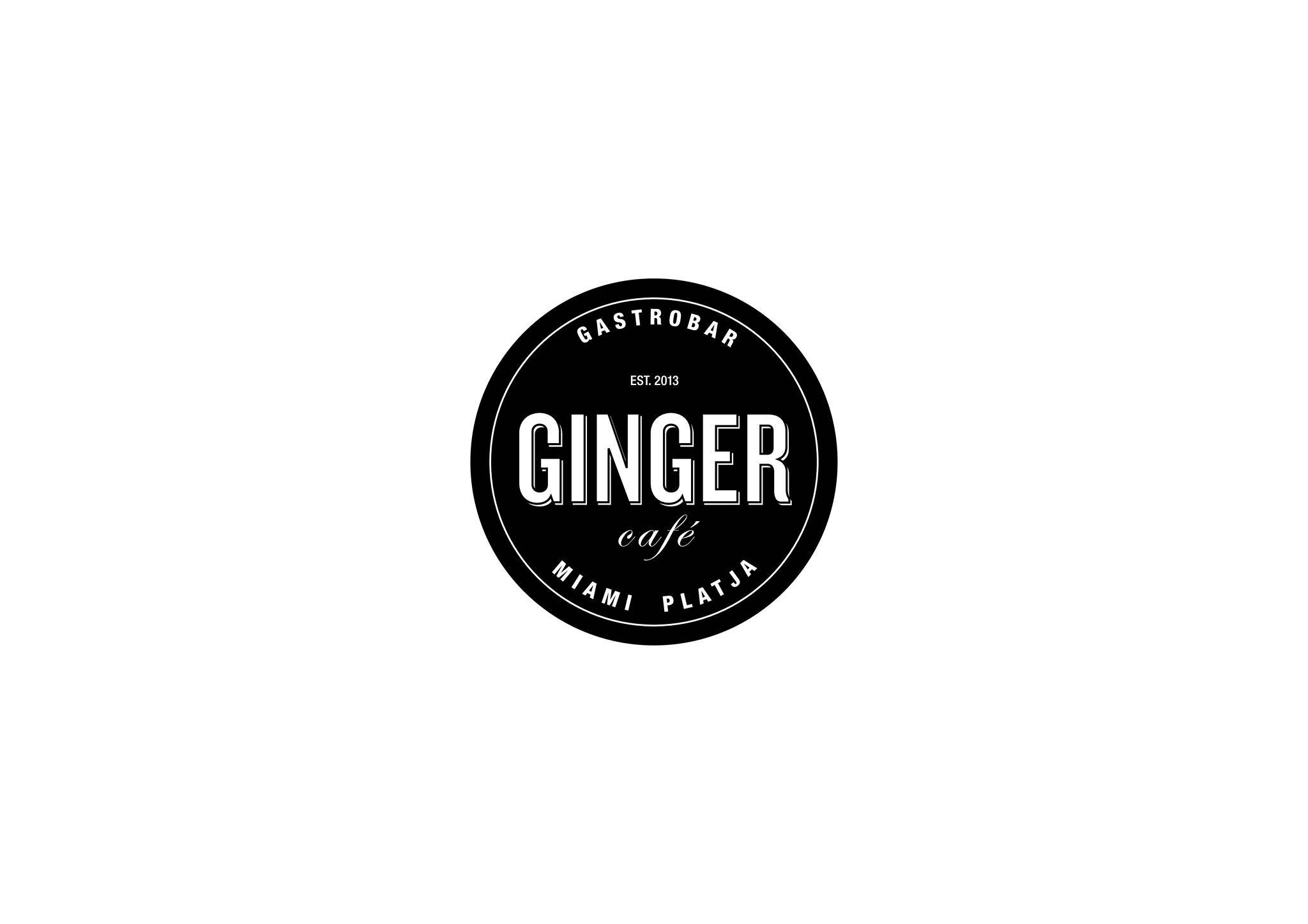 Menu at GINGER café, Miami Platja, Carrer Vall d'Aran