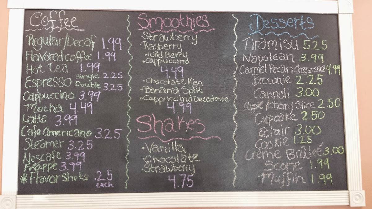 Menu at Gaston's Bistro restaurant, Orland Park