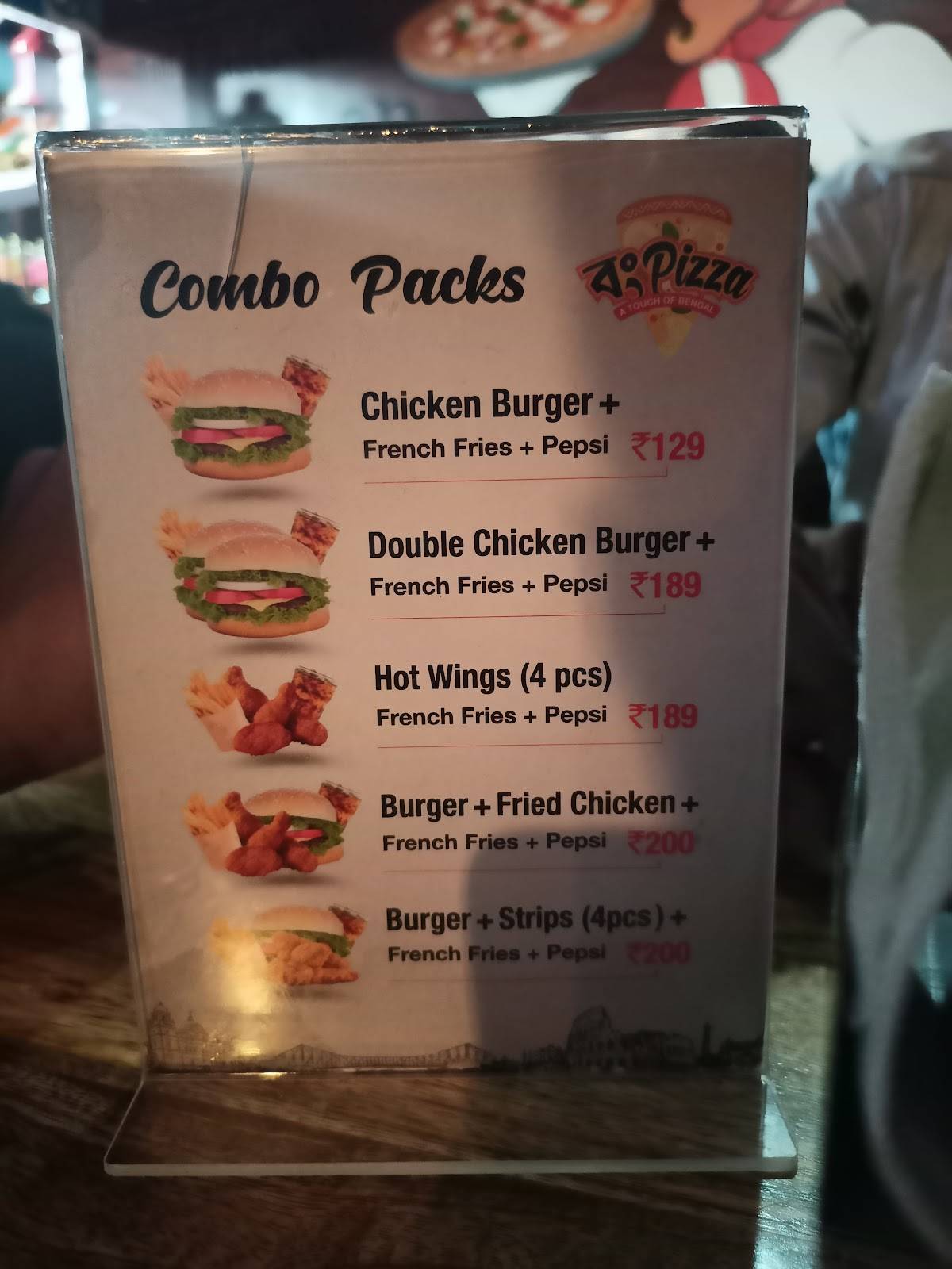 Menu at Bong Pizza-Yummy Foods, Ghatal