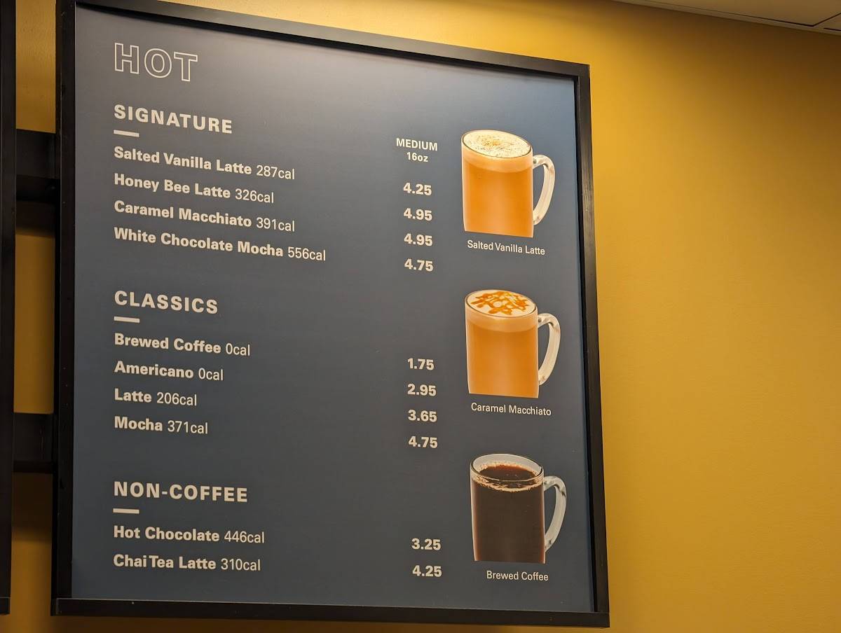 Menu at Ginna's Café @ SCHEELS restaurant, The Colony