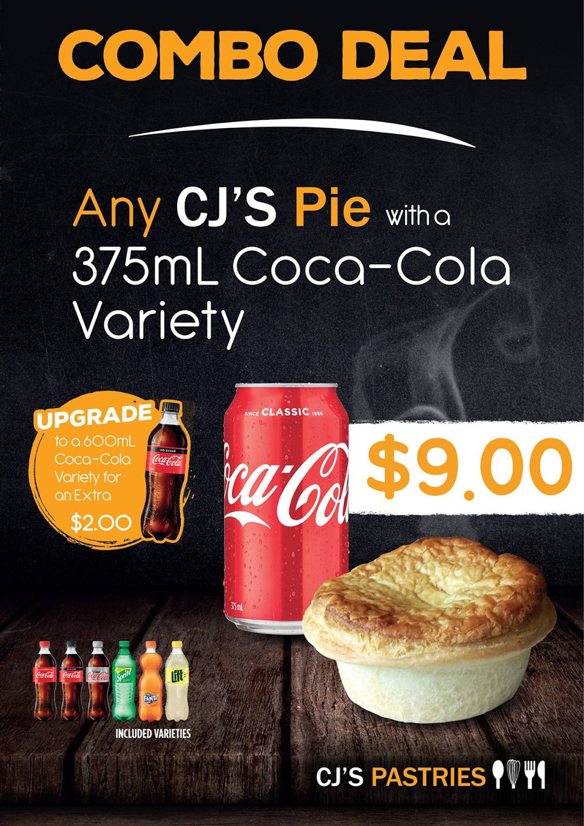 Menu at CJ's Pastries restaurant, Glass House Mountains, 528 Steve ...
