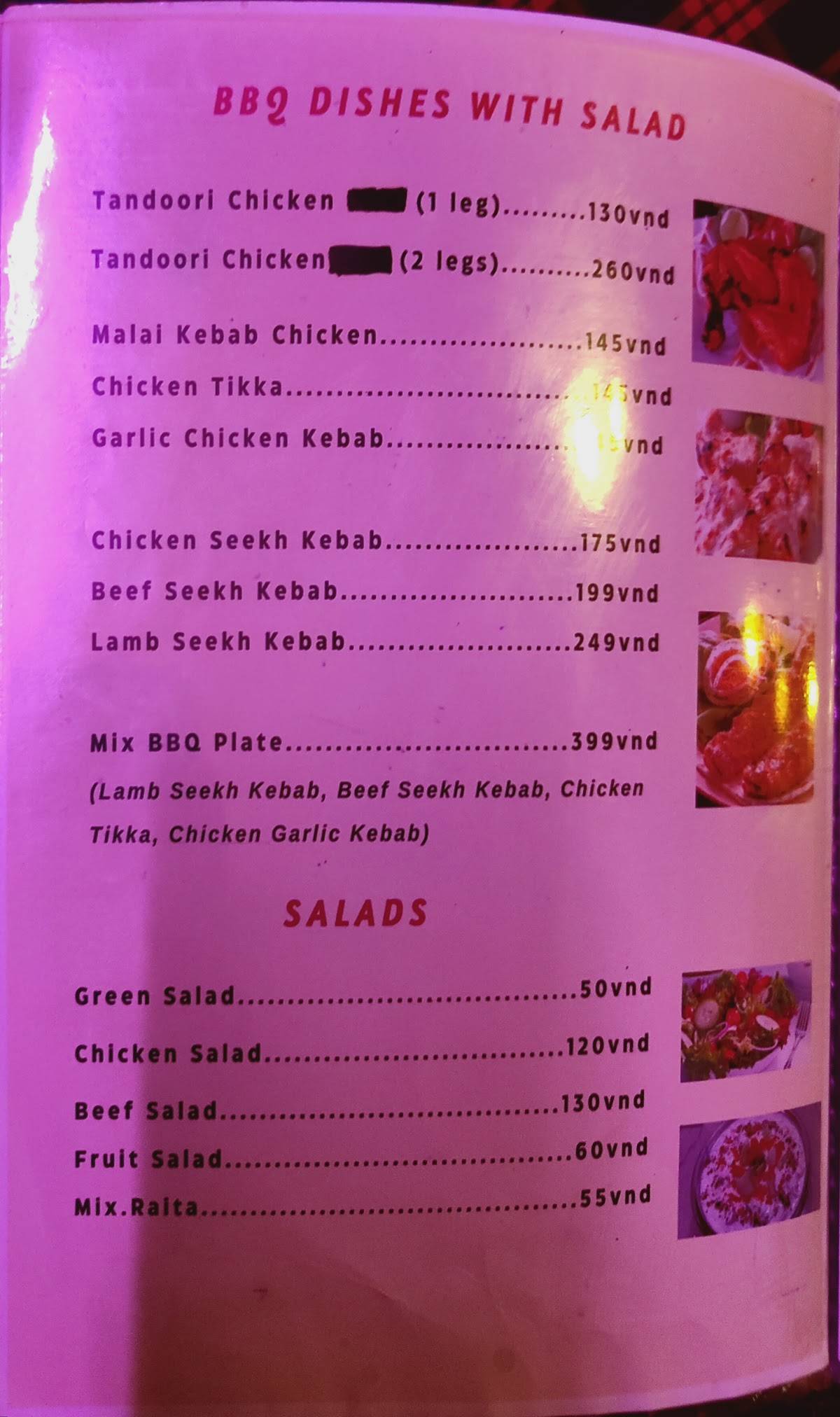 Carta de Goa Indian Restaurant, Phan Thiet