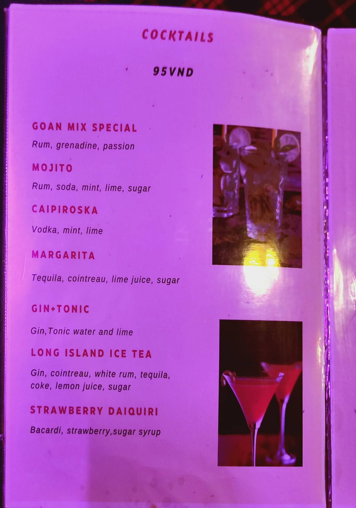 Carta de Goa Indian Restaurant, Phan Thiet