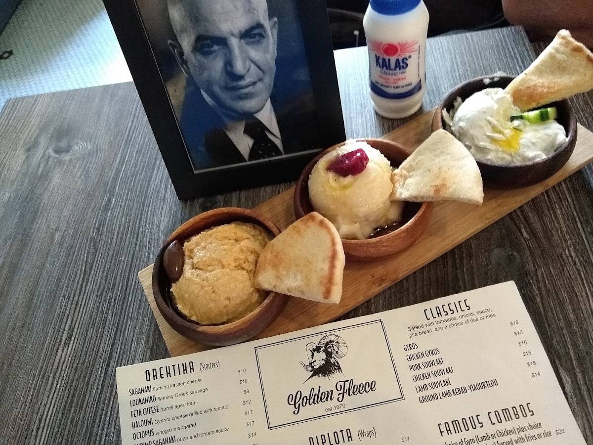 Menu at Golden Fleece Restaurant, Detroit