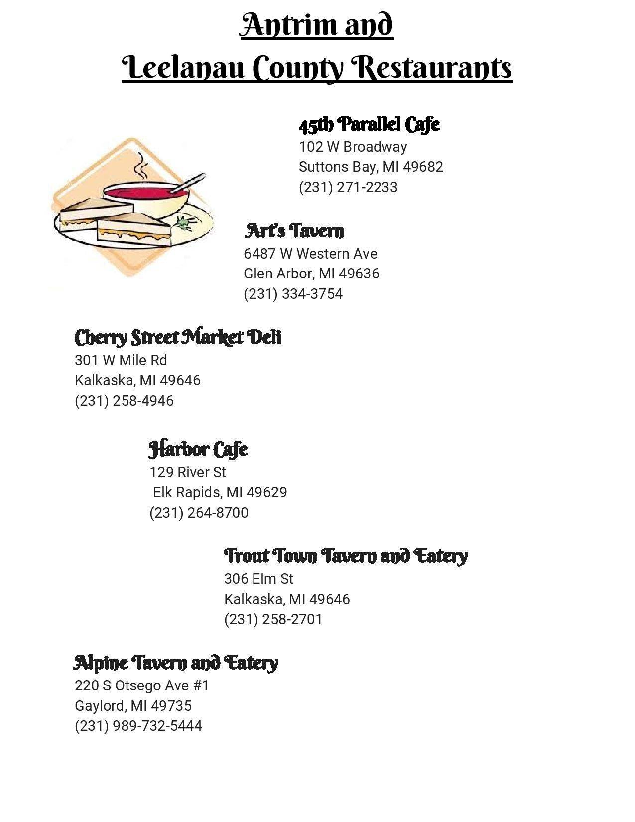 Menu at Grand Traverse Bagel & Bakery, USA, Michigan 72