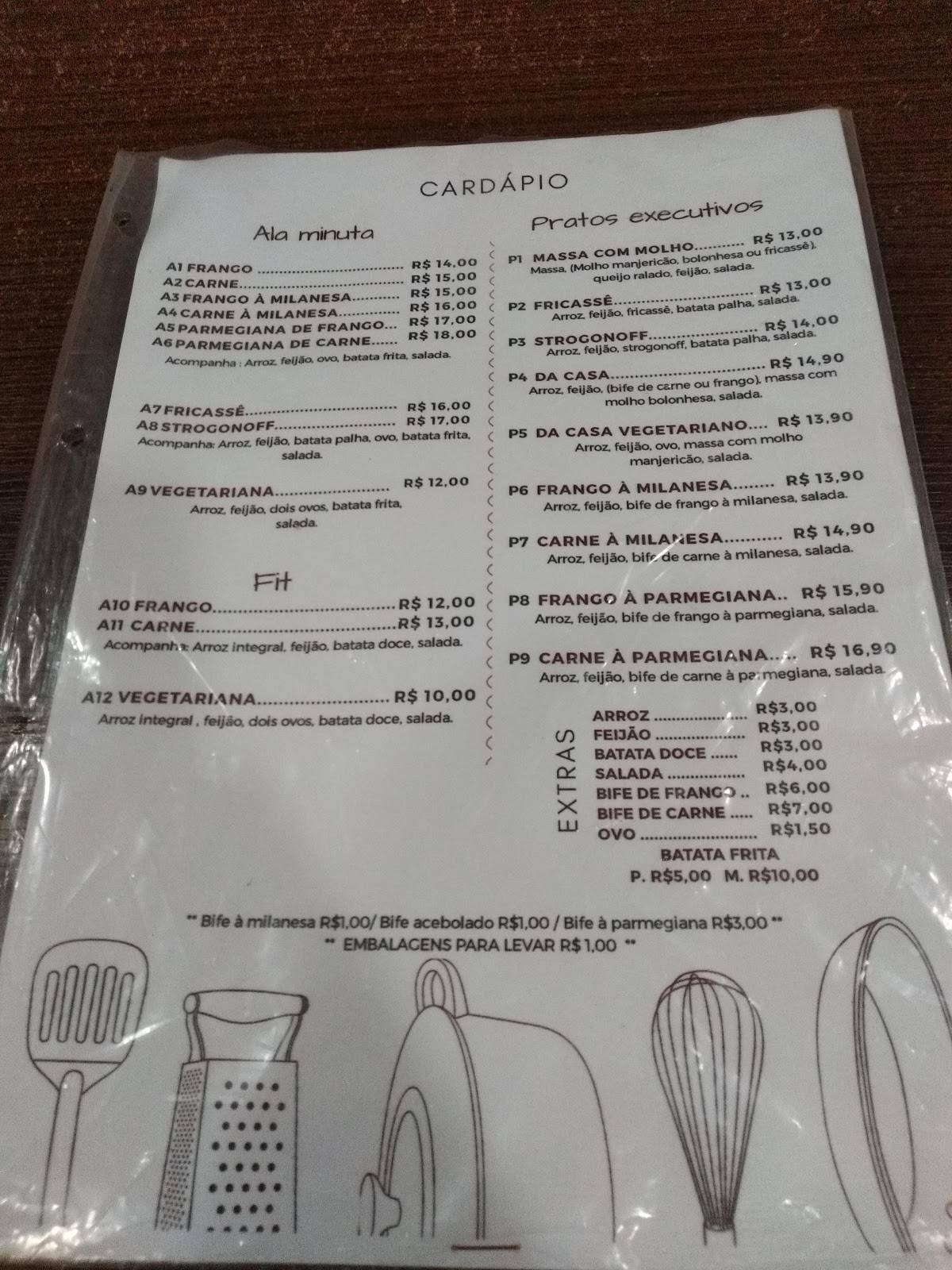 Menu em Grano Sagrado Restaurante e Cafeteria, Porto Alegre