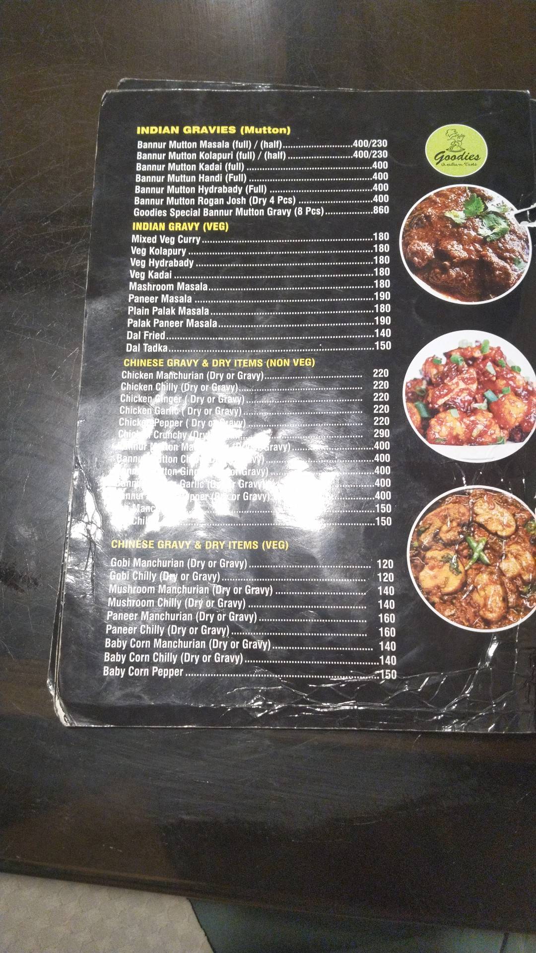 Menu at Green Bamboo Restaurant (Arabian taste), Mangaluru