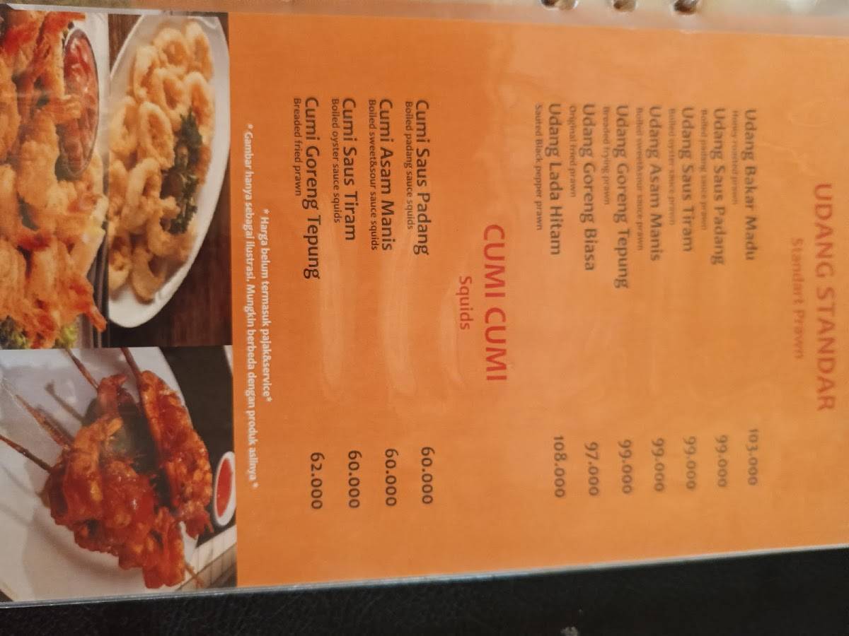 Carta del restaurante Gubug Makan Mang Engking Citra Raya, Tangerang ...