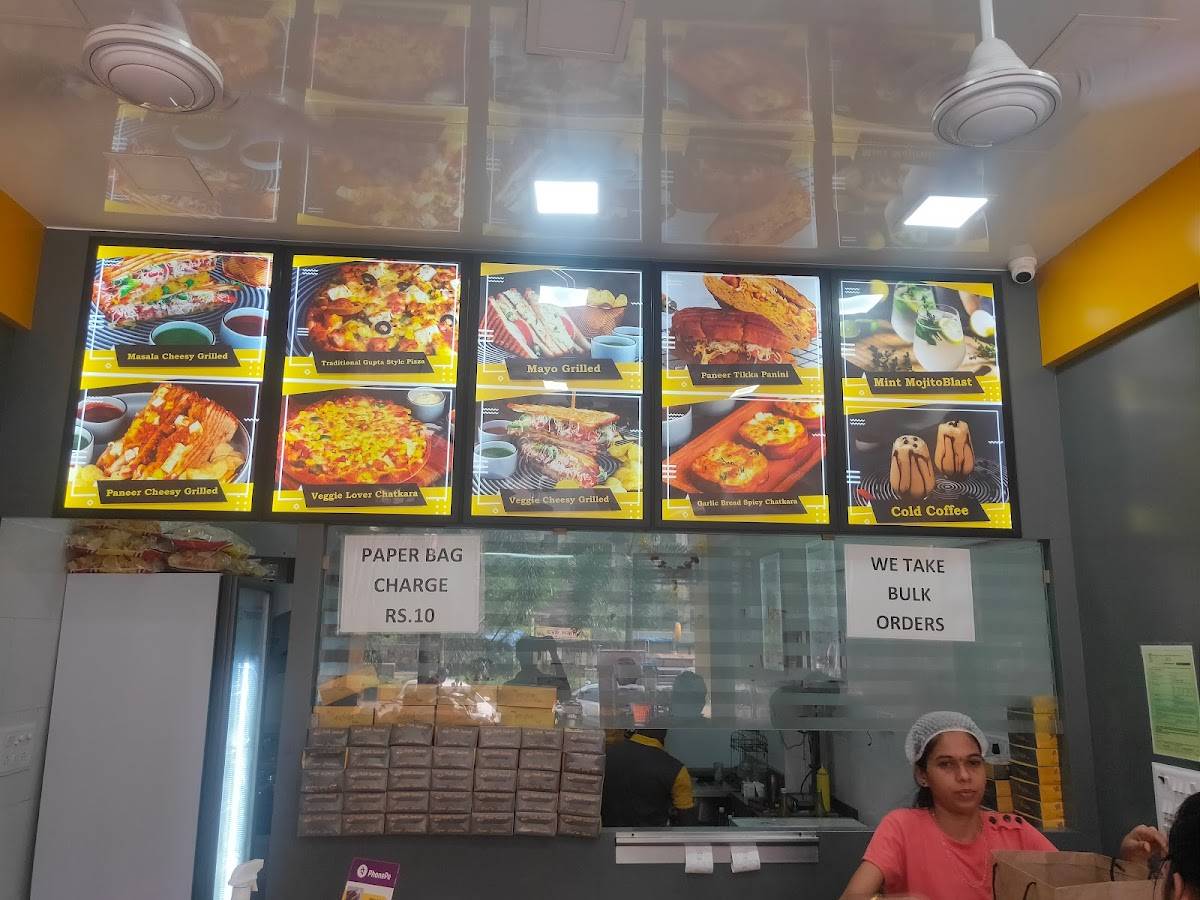 Menu at Gupta Sandwich and Snacks Corner, Mumbai