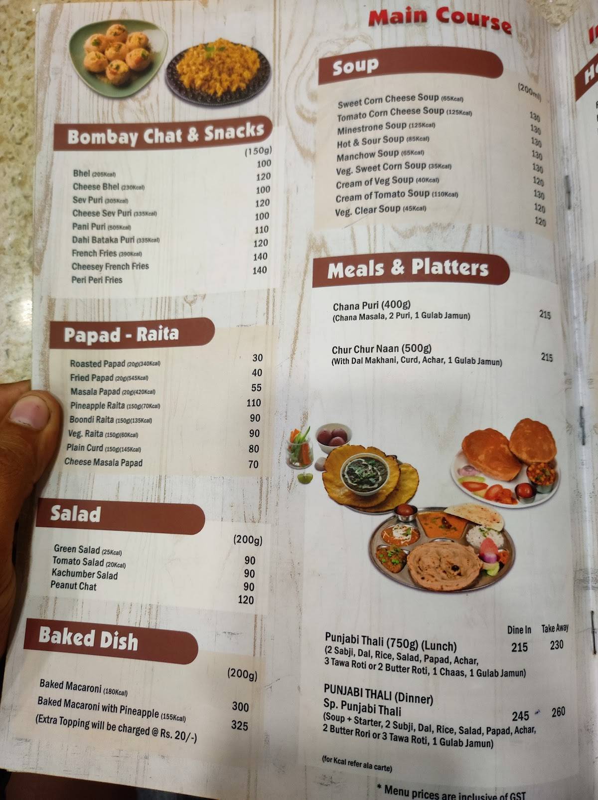 Menu at HONEST RESTAURANT, Gandhidham
