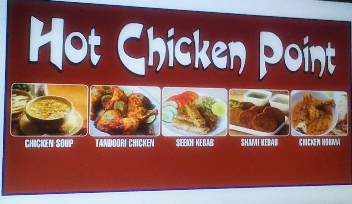 Menu at HOT CHICKEN POINT, Bhauwala