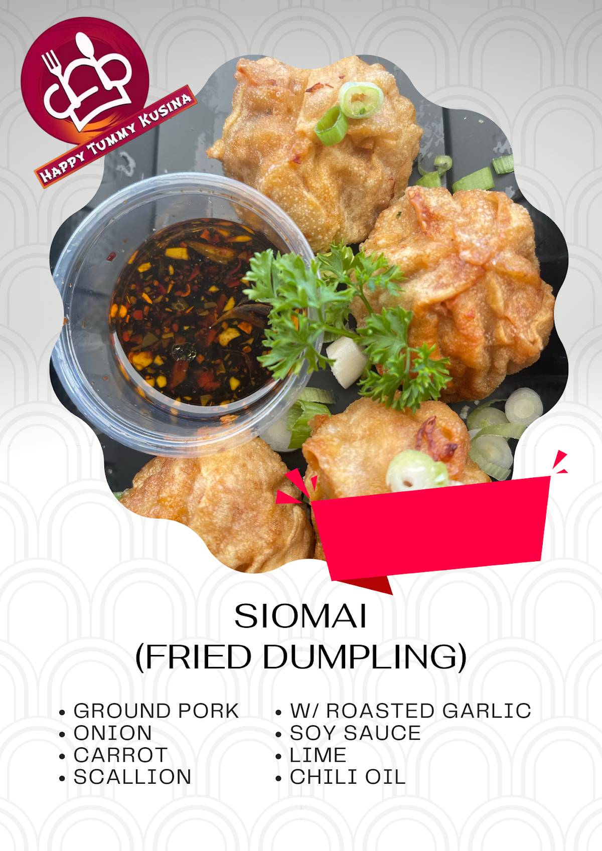 Menu at Happy Tummy Kusina restaurant, Billings